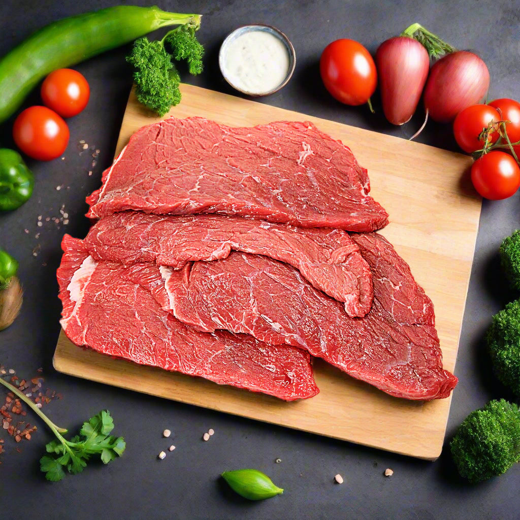 Premium NZ Angus Beef Schnitzel 500g – TUM.co.nz