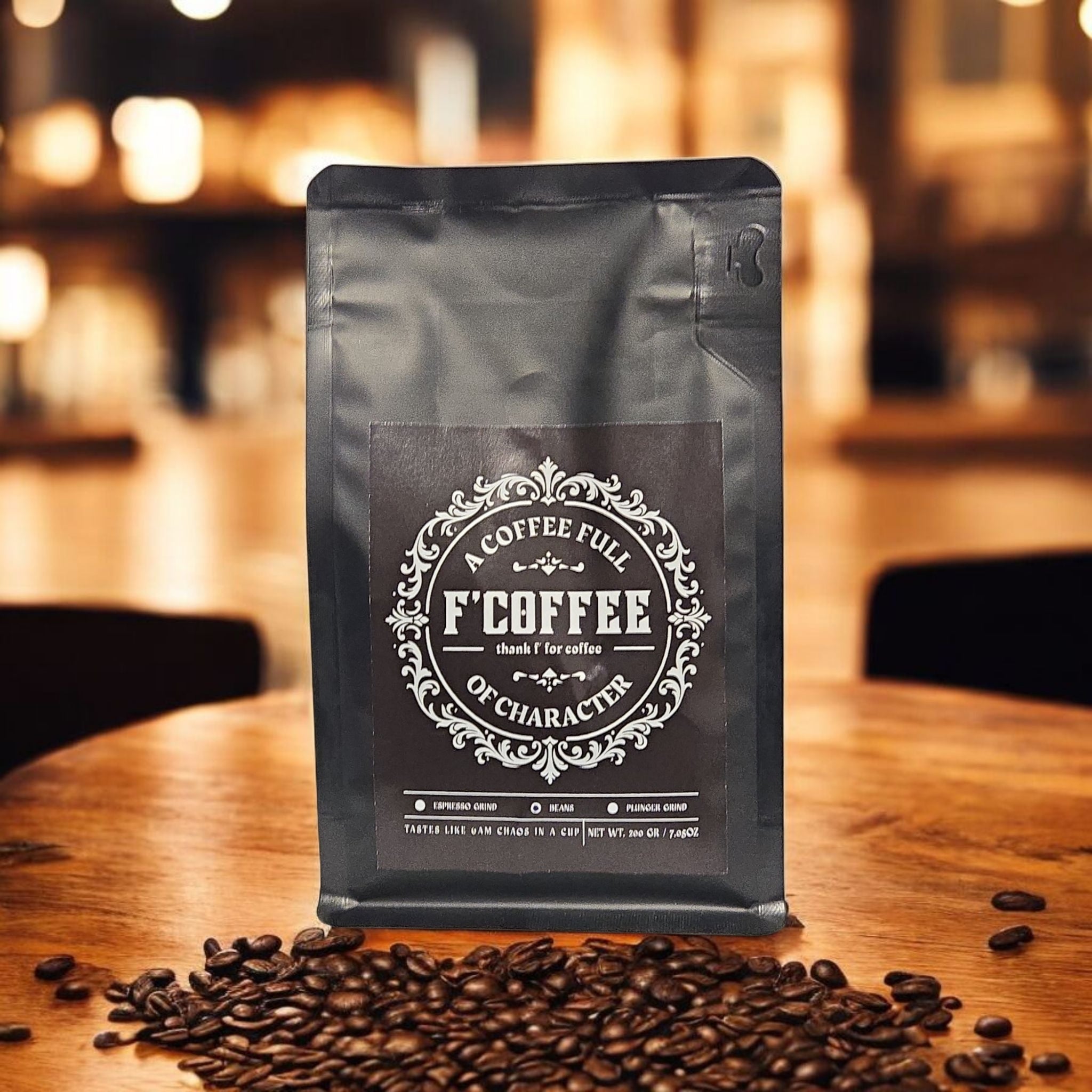 F'Coffee (Beans) - 200g – TUM.co.nz